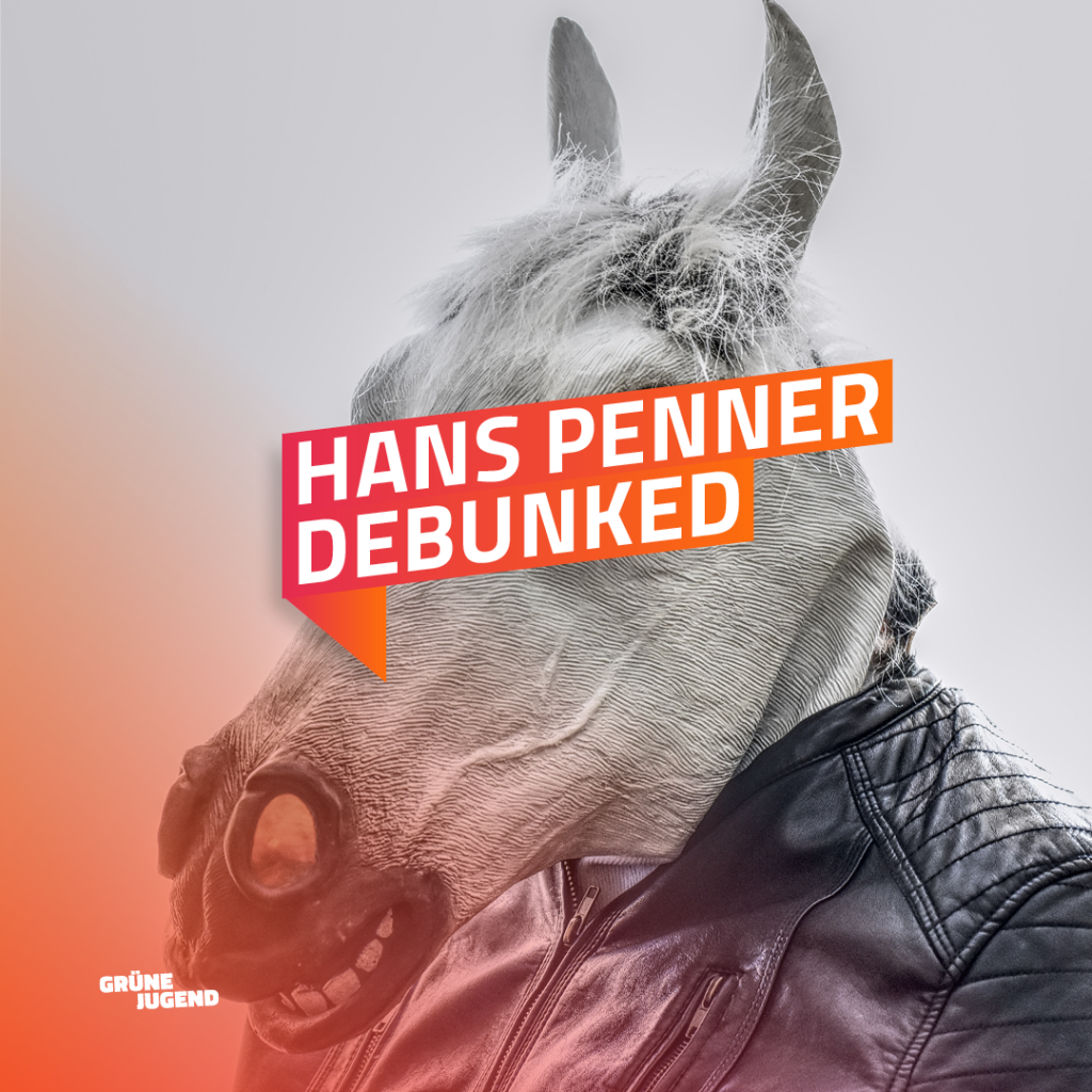 Von der Viralität von Fakes: Hans Penner debunked – Grüne Jugend Kiel